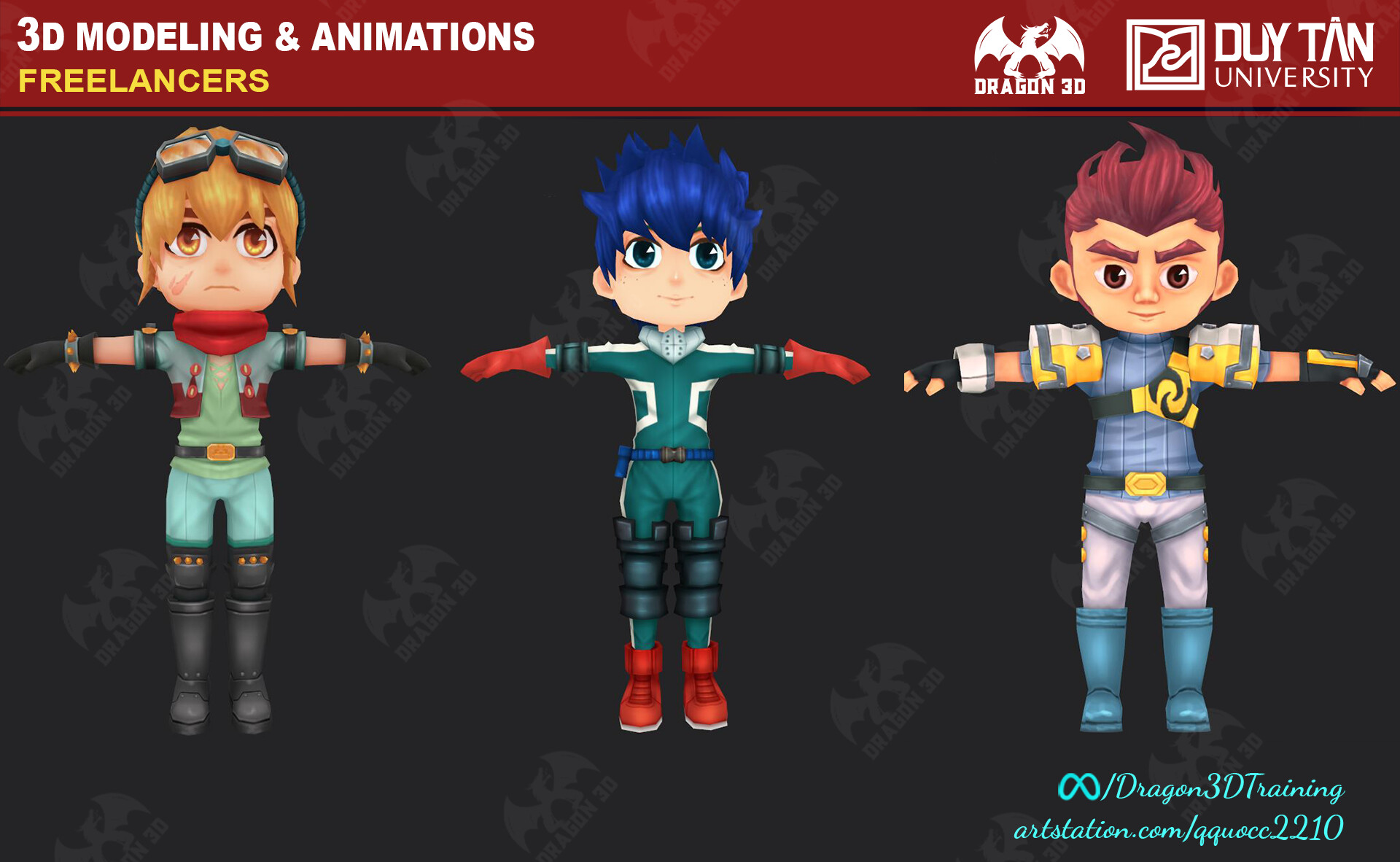 ArtStation - 3D Chibi Character