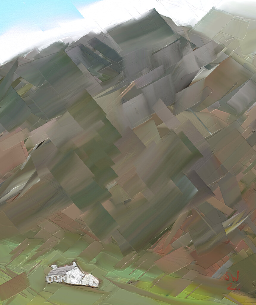 ArtStation - Y Garn and Fynnon Beris