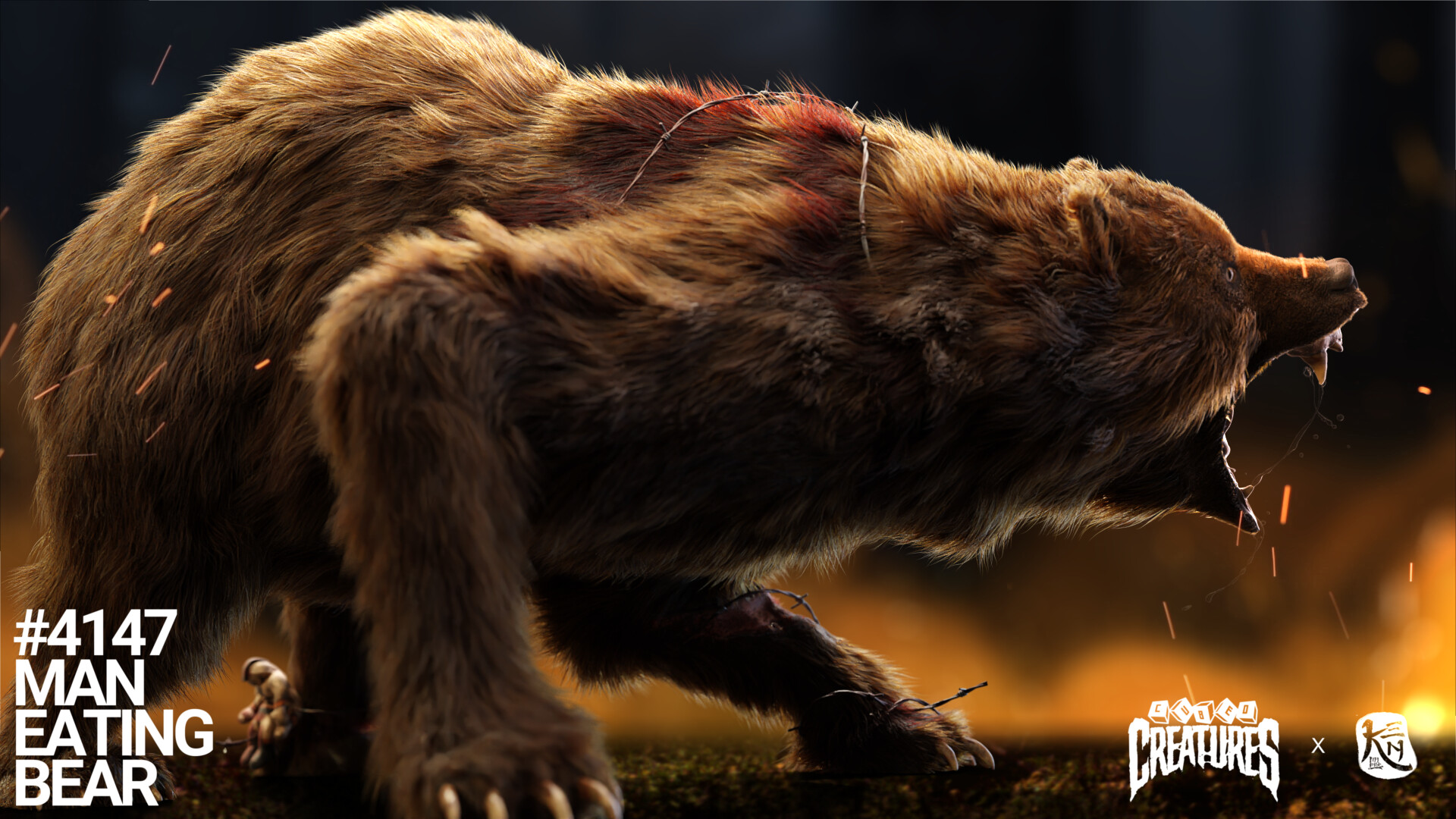 Ken Liang - Man Eating Bear