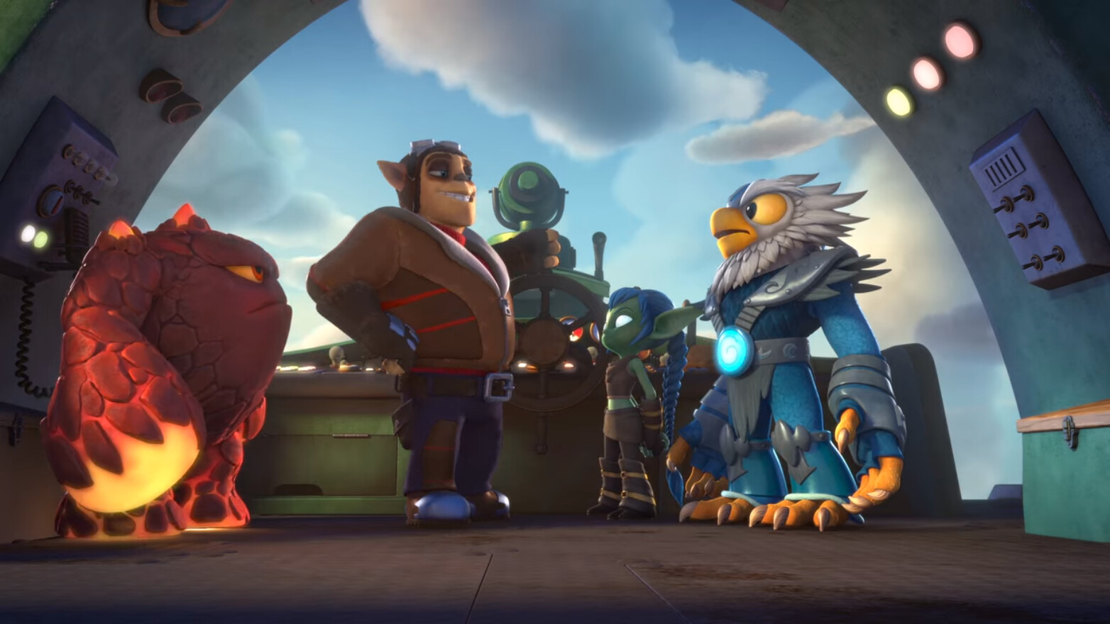 Christelle Alion - Domérian - Skylanders - Flyn's Ship