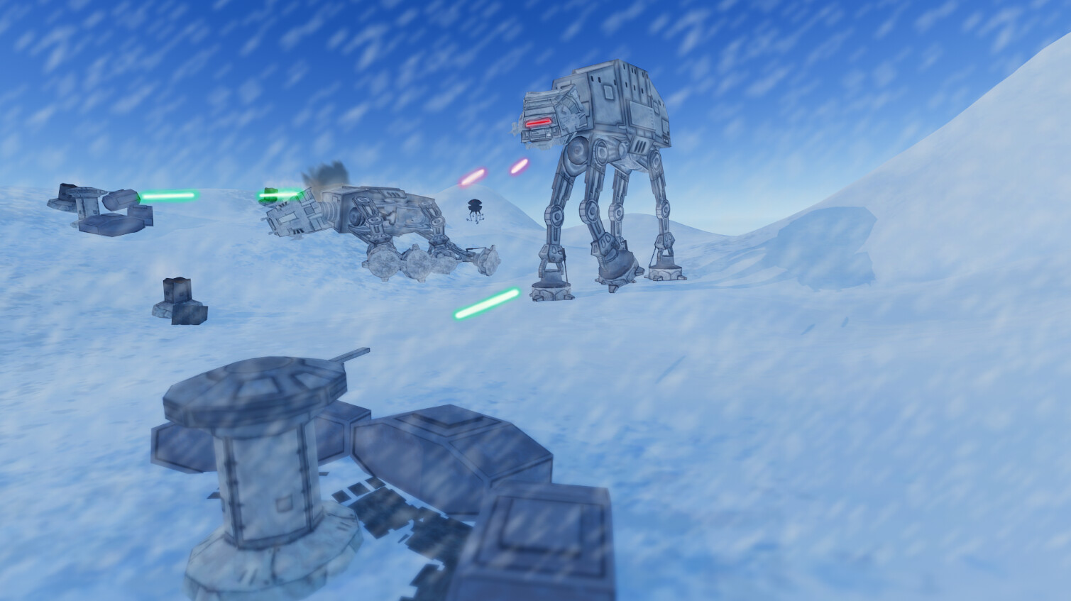 ArtStation - AT-AT hoth