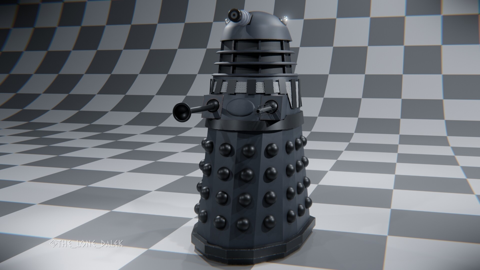 ArtStation - Renegade Dalek ('Remembrance of the Daleks')