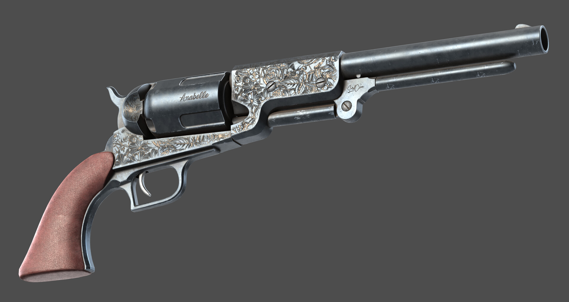 ArtStation - Colt Revolver