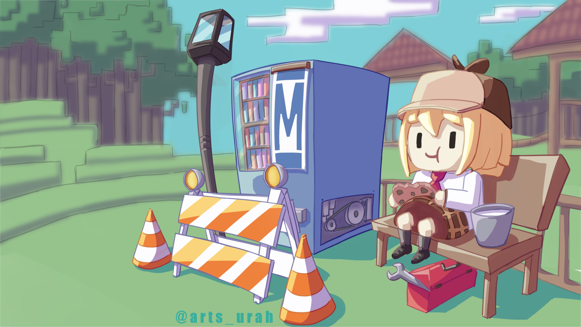 ArtStation - Fanart for Vtuber [Hololive]