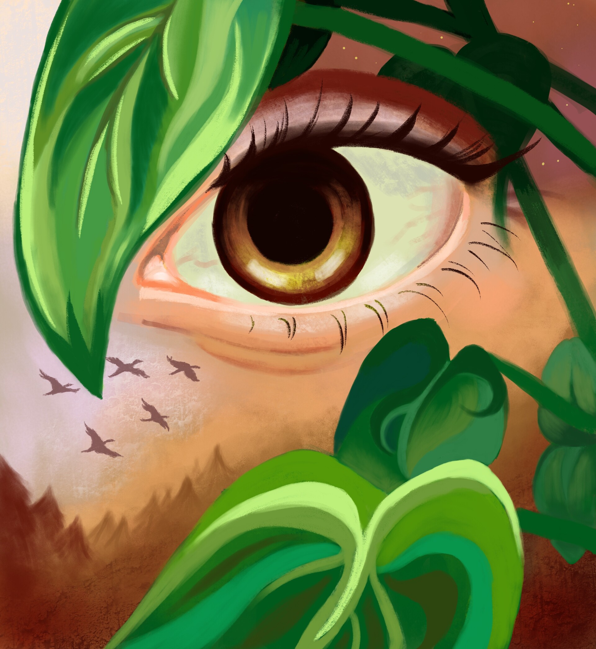 ArtStation - Monstera Eye