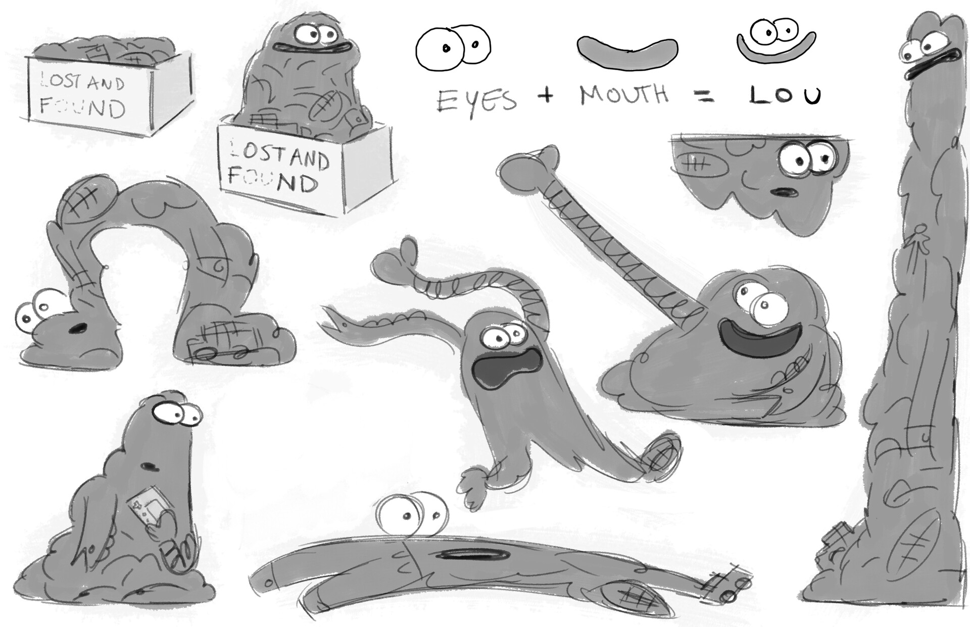 ArtStation - LOU pose exploration