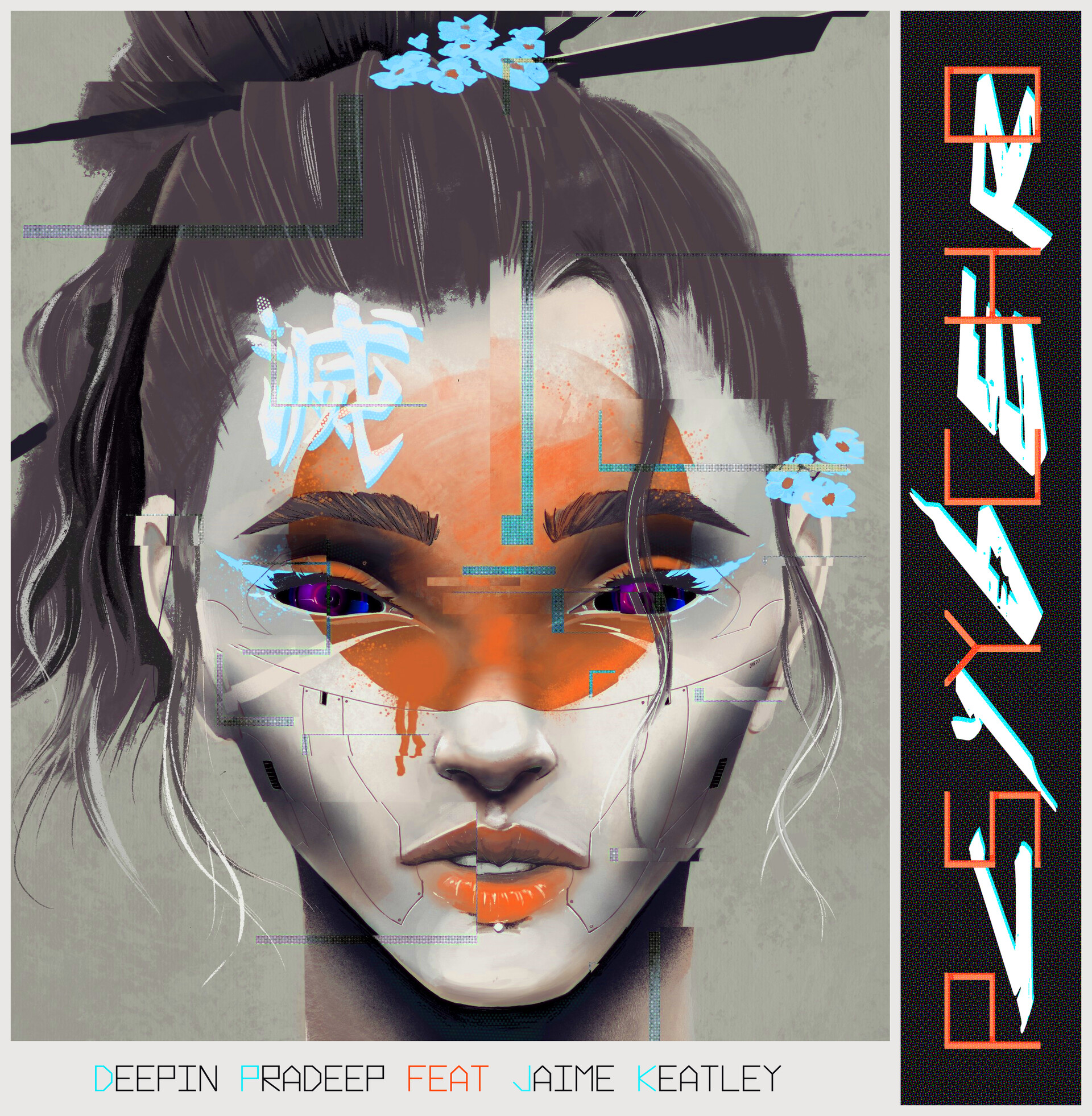 ArtStation - Cyber punk album cover