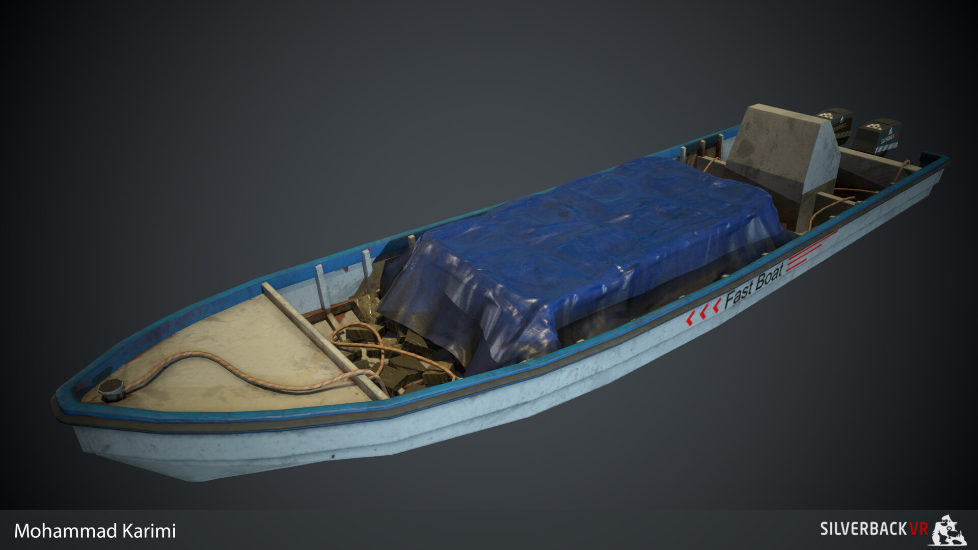 ArtStation - Go Fast Boat