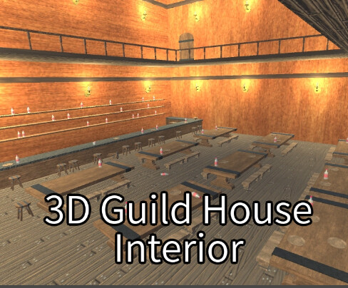 ArtStation - 3D Guild House - Interior