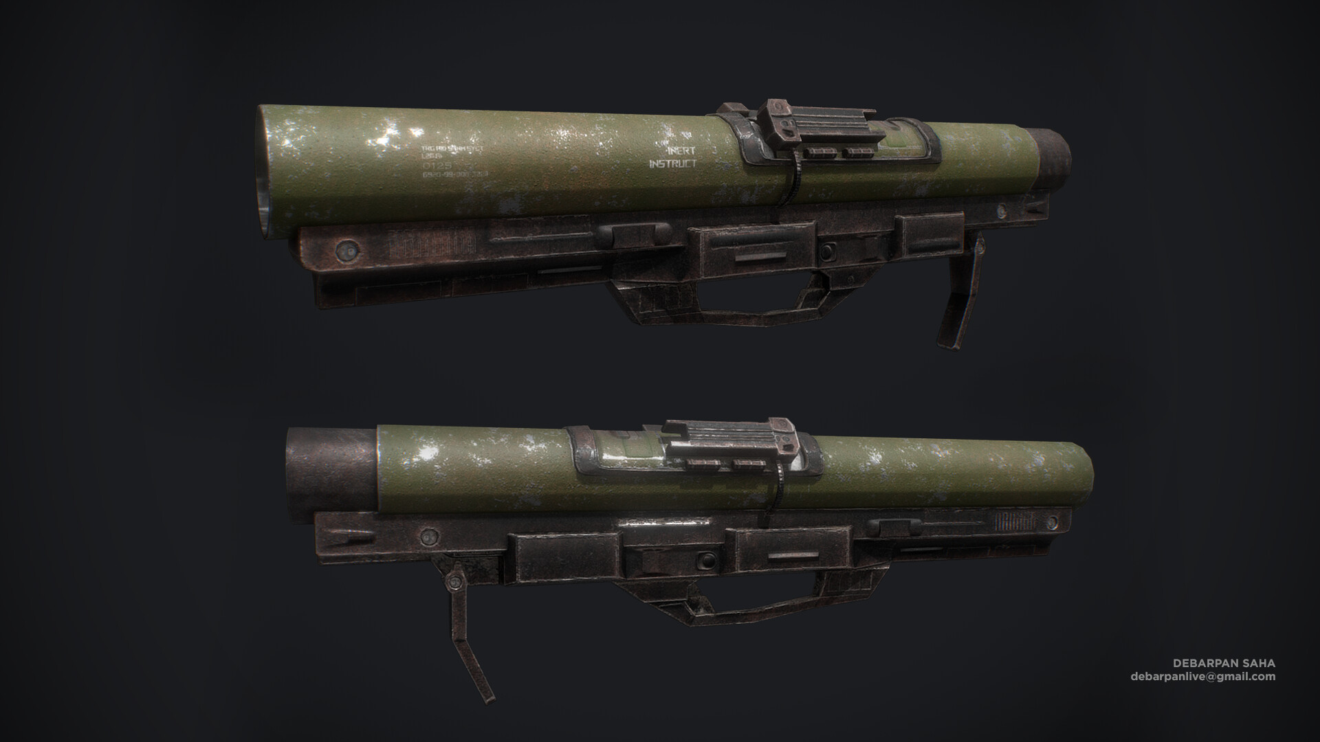 ArtStation - LAW 80 ANTI TANK WEAPON