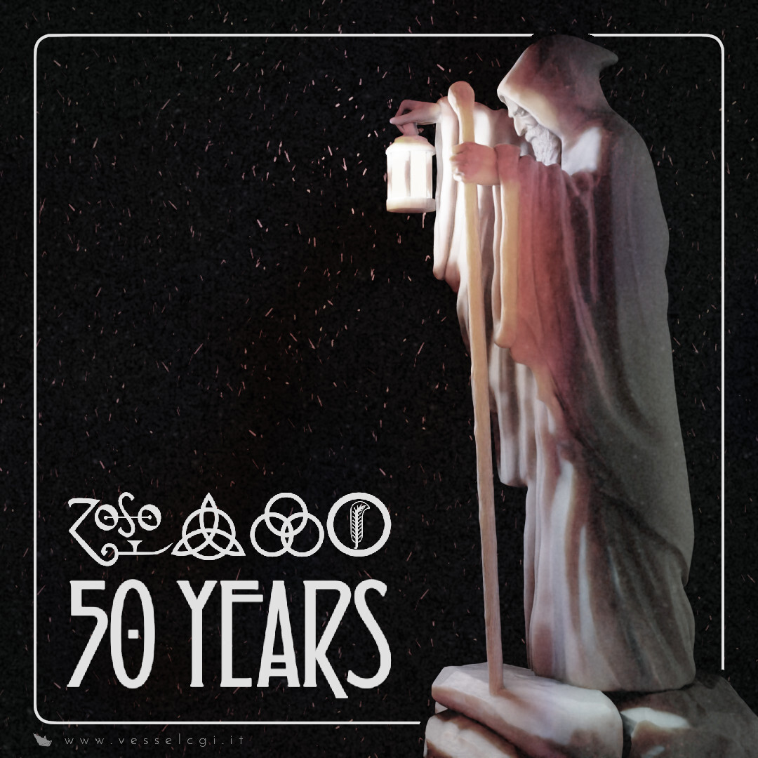 ArtStation - Happy birthday Led Zeppelin IV