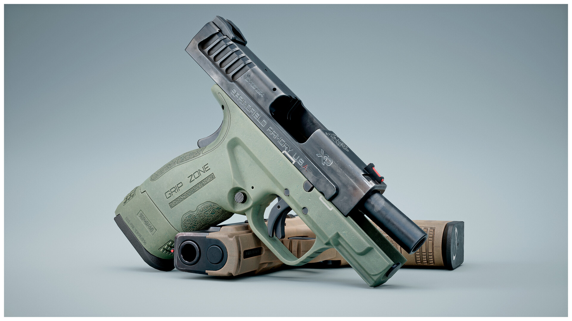 ArtStation - Springfield XD Mod2