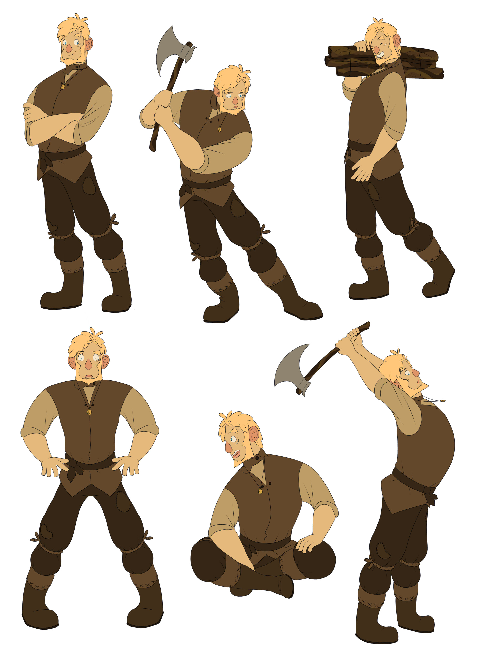 ArtStation - Aldrik Key Poses