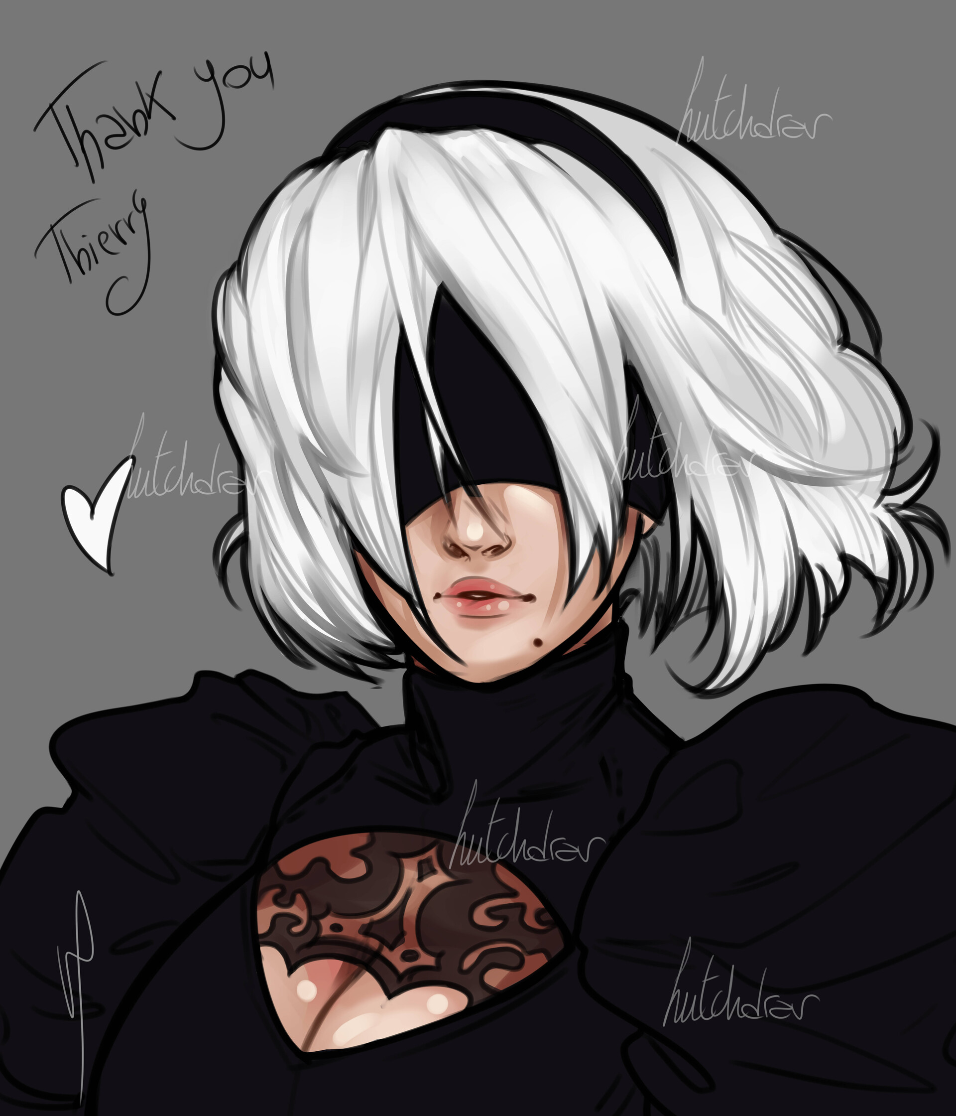 ArtStation - 2B from Nier Automata