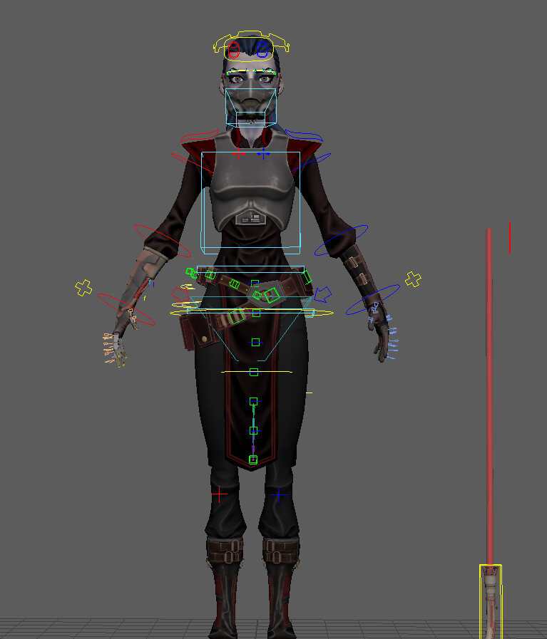 ArtStation - Sith_Girl / RIG