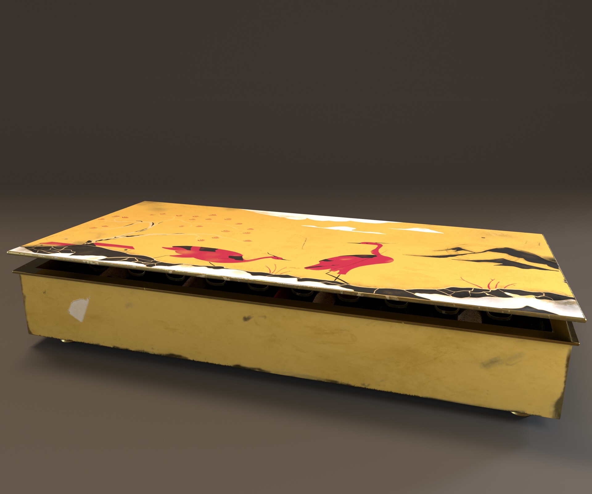 ArtStation - Cigar box (Reused)