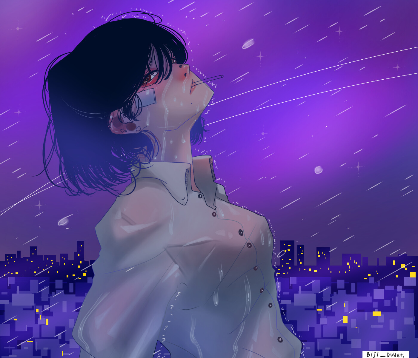 ArtStation - Rainy day