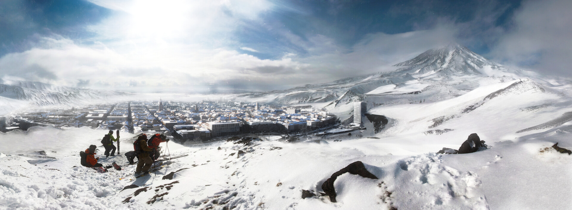 ArtStation - Winter city