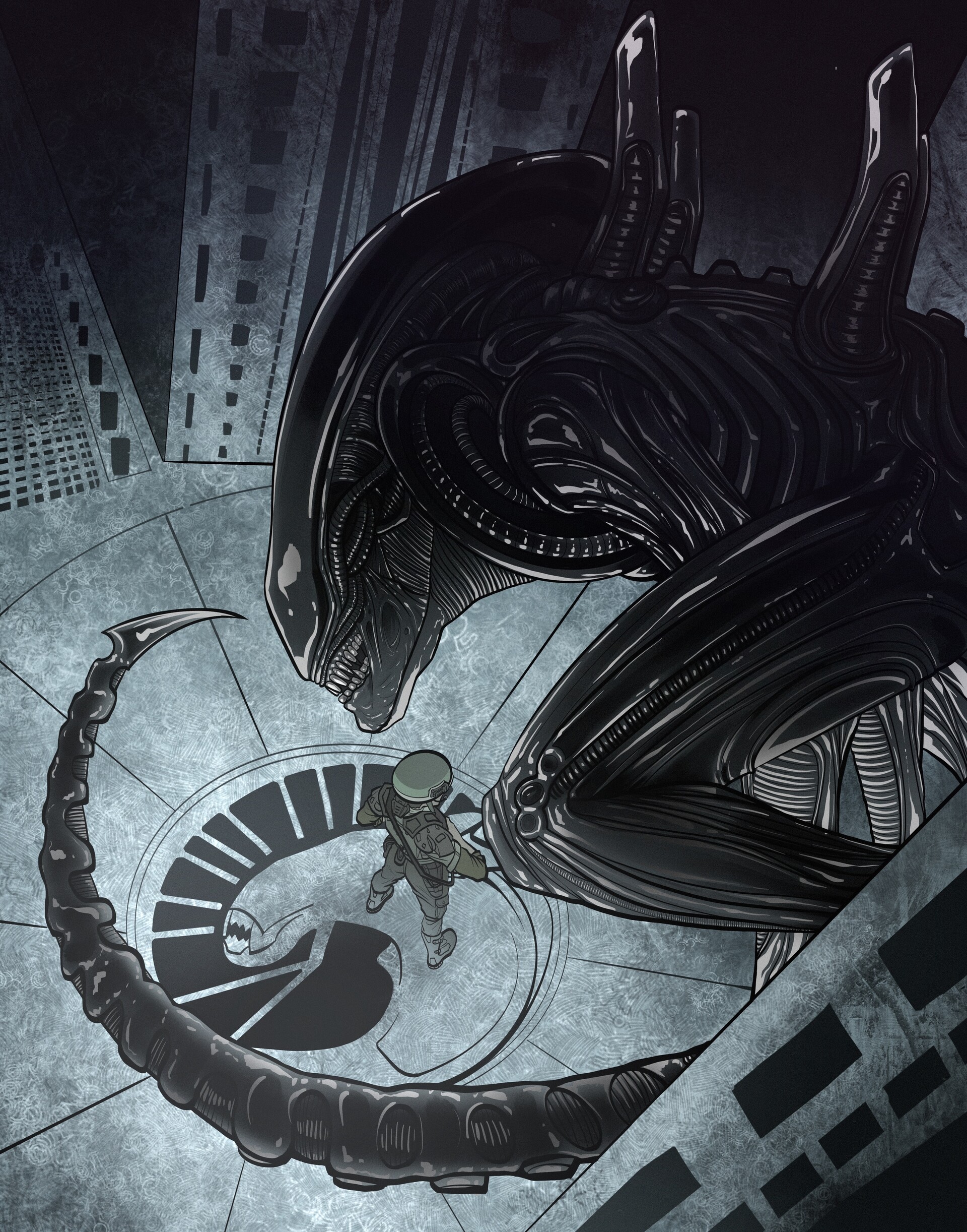 alien isolation alien kill