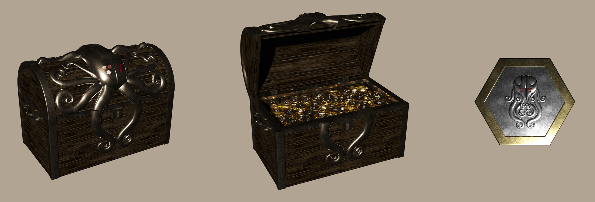 ArtStation - Pirate chest