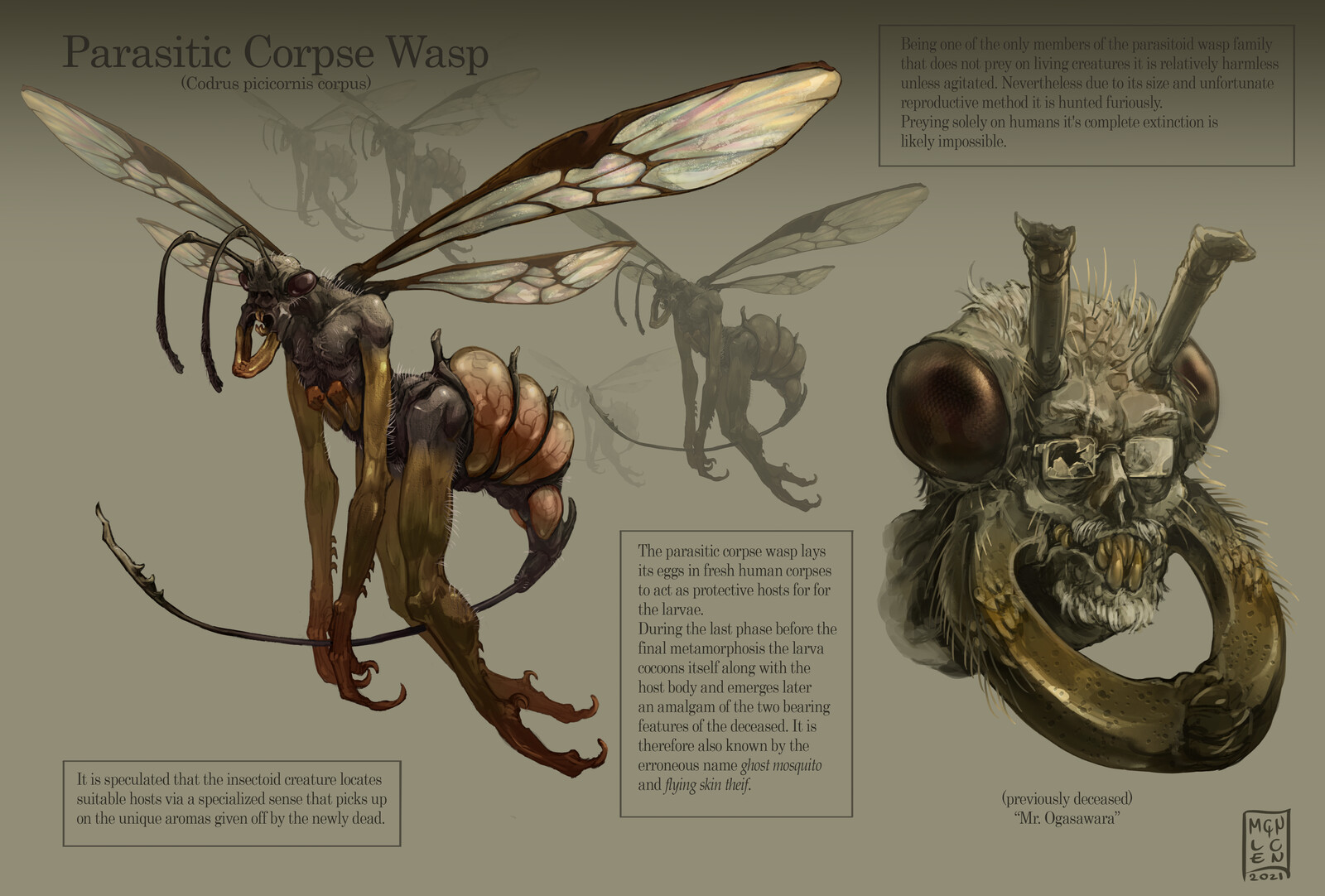 Magnus Loen - Parasitic Corpse Wasp