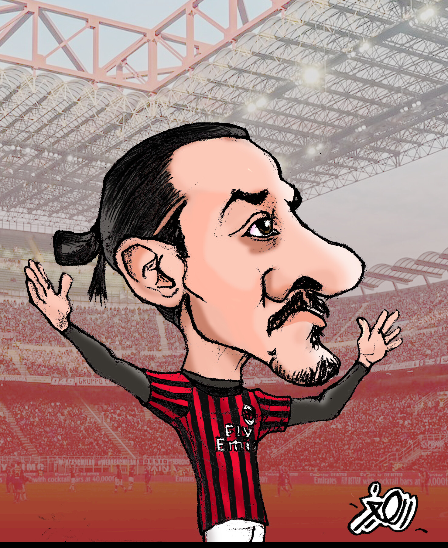 ArtStation - Zlatan Ibrahimovic