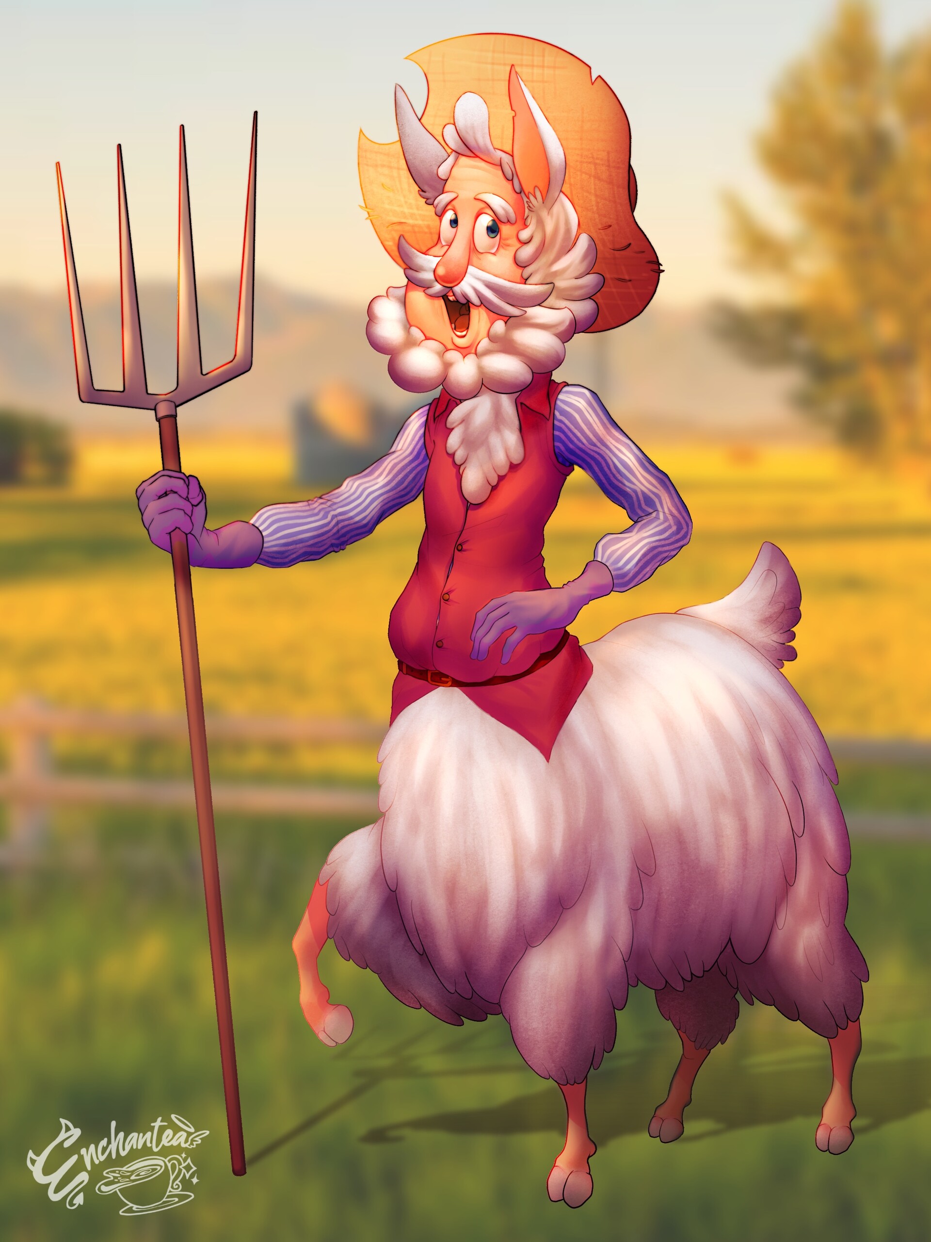 ArtStation - Farmer Ollie ( Character Concept)