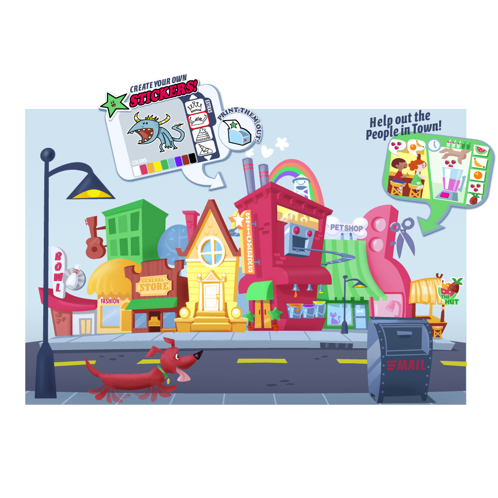 ArtStation - Kids Game Art Concept