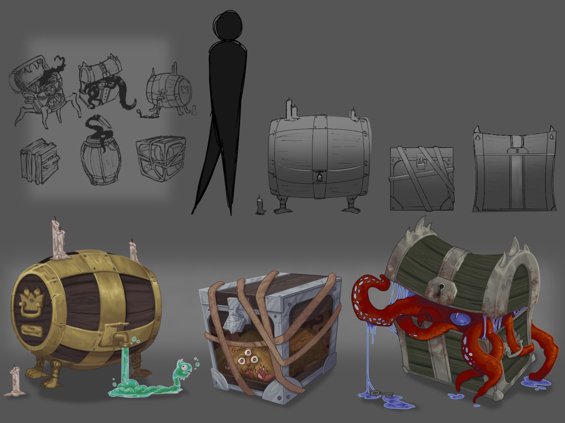 ArtStation - Monster Storage