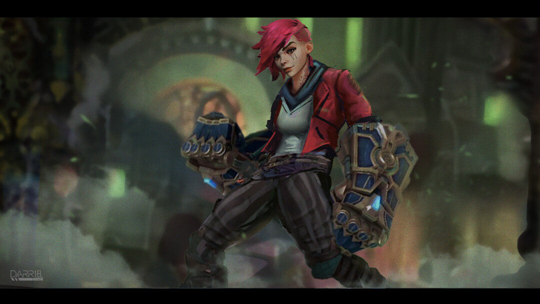 ArtStation - VI | League of legends Fan Art