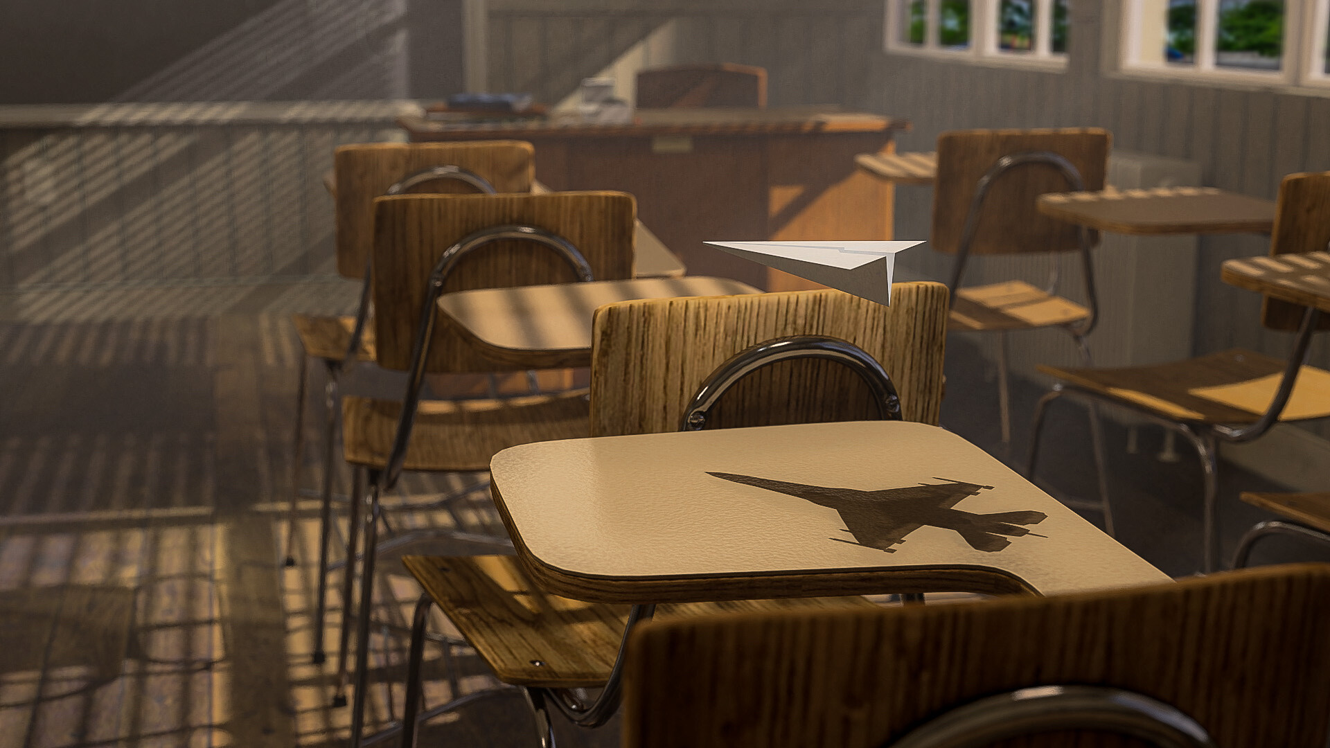 ArtStation - Paper airplane