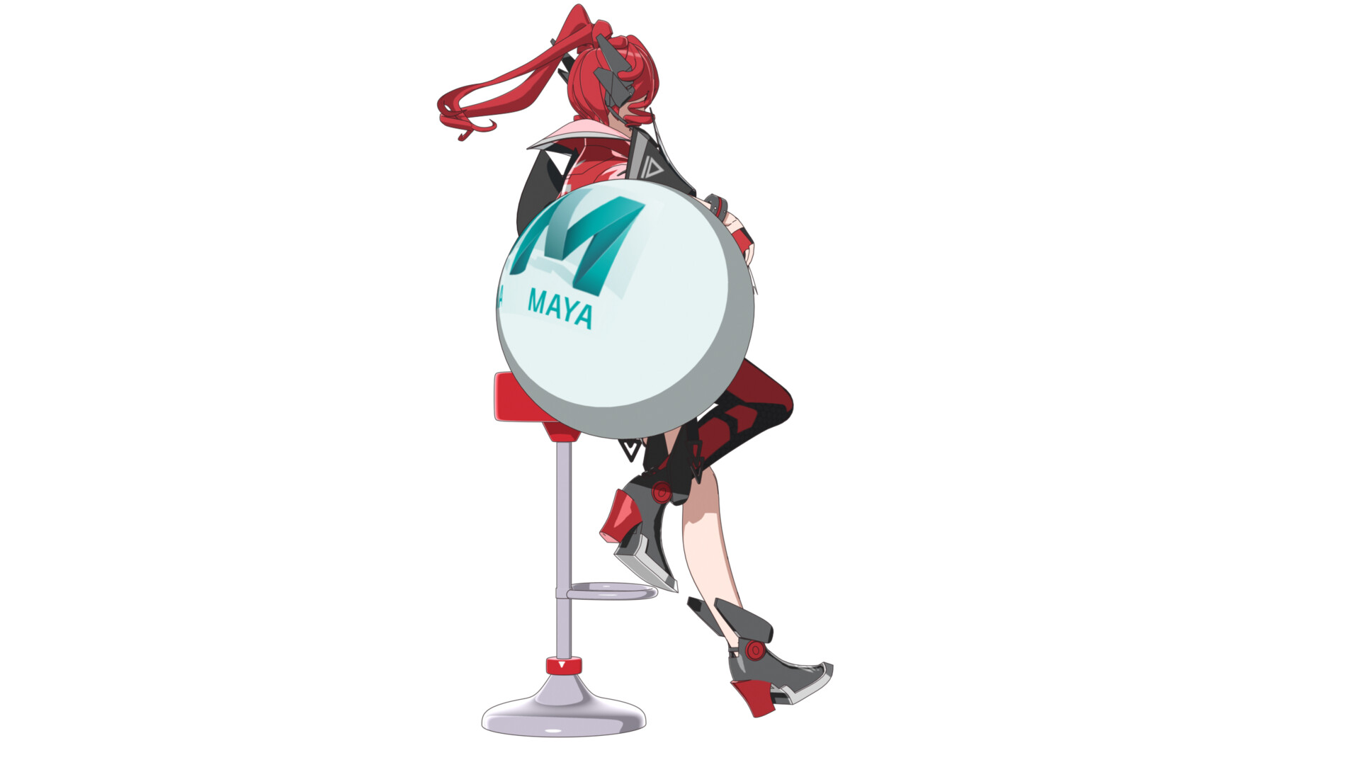 Wingfox workshop - Pencil + for Maya: Stylized Anime Character Cel ...