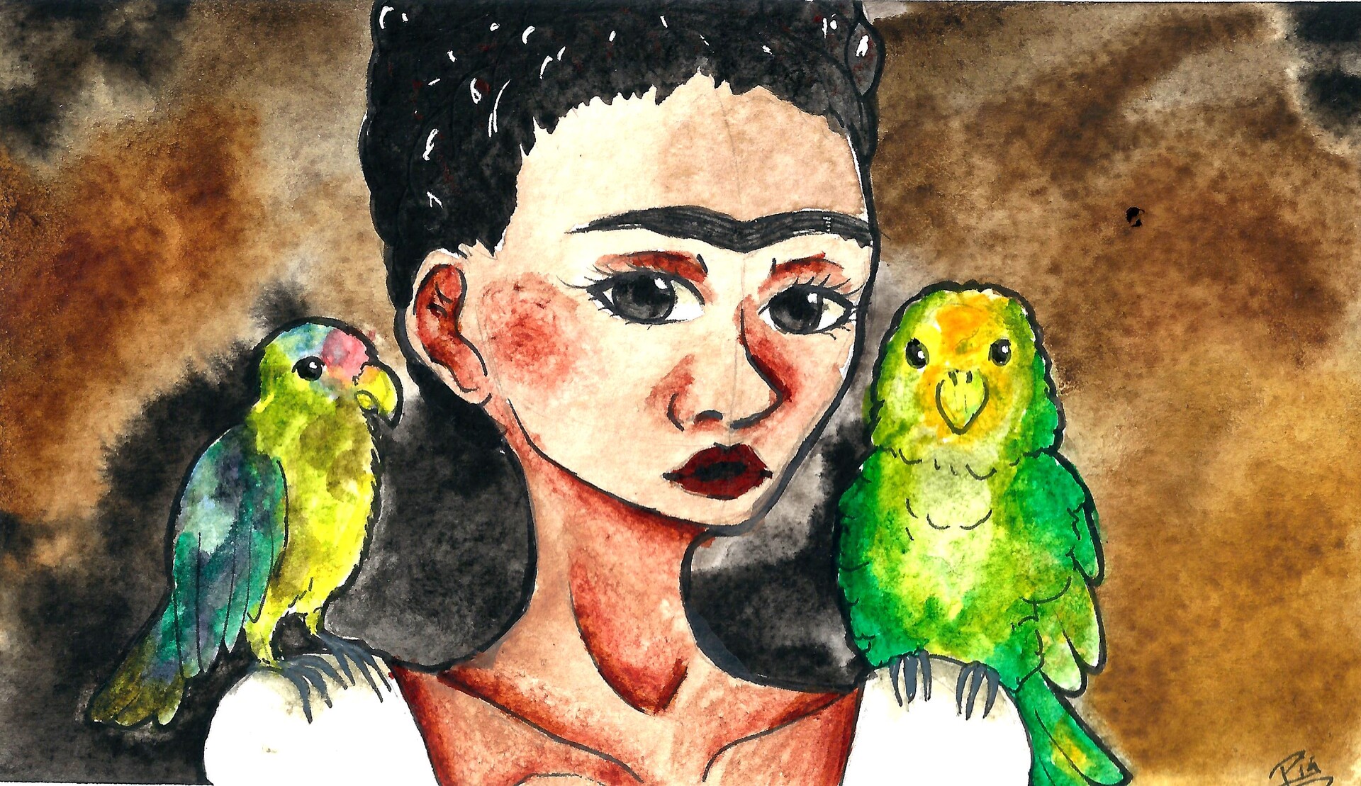 ArtStation - Me and My Parrots