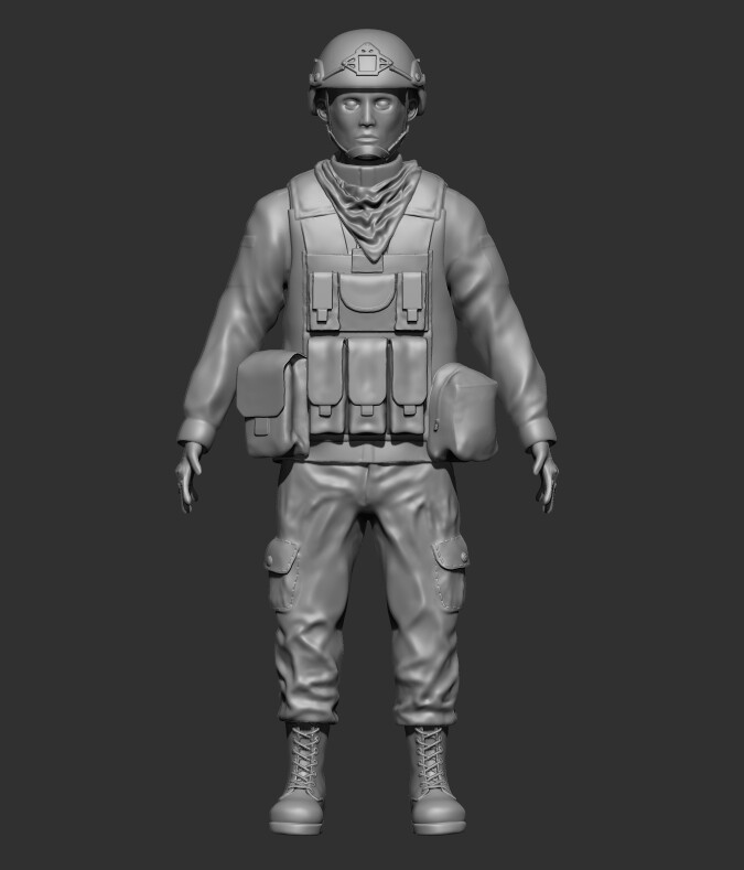 ArtStation - Solider