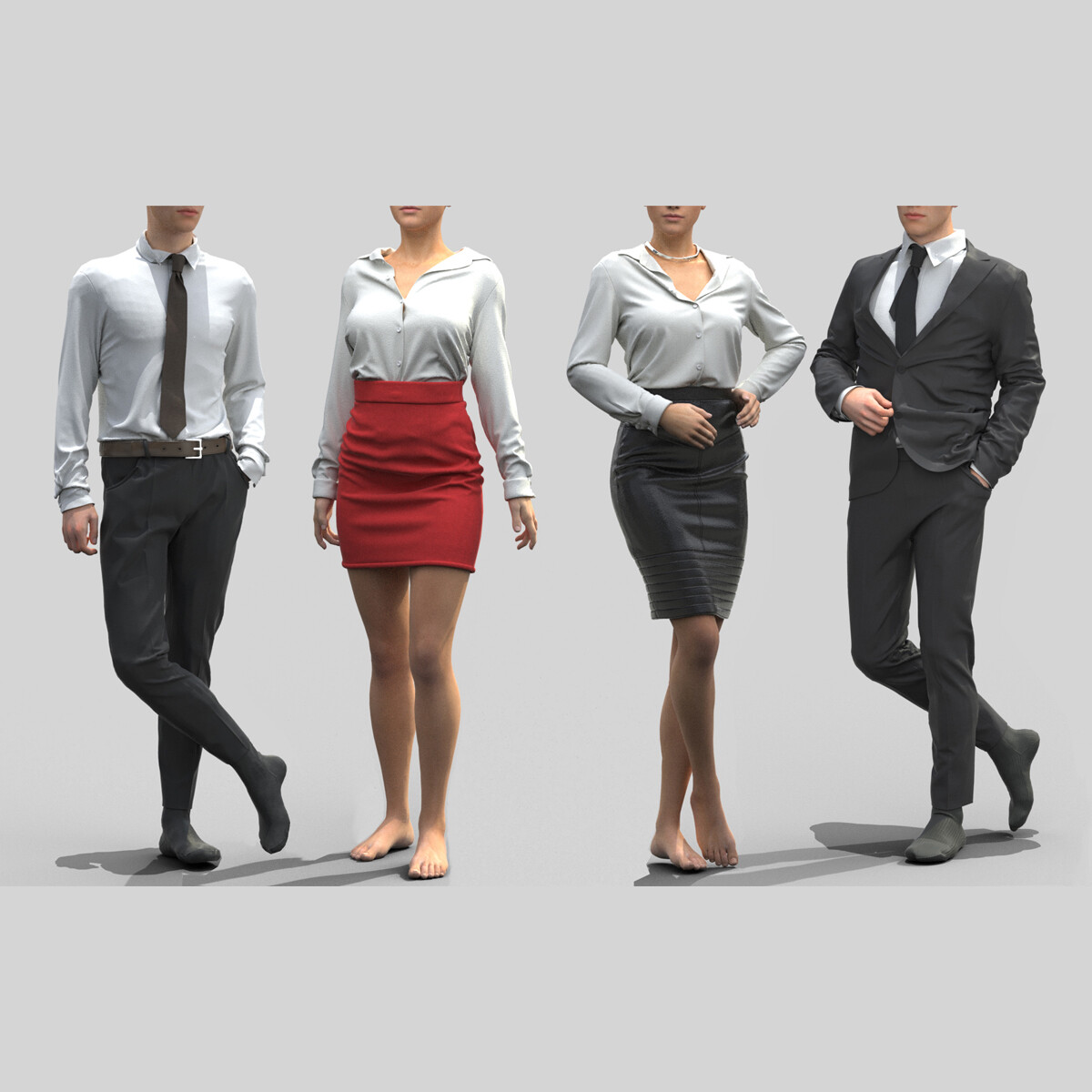 ArtStation - Office Outfits