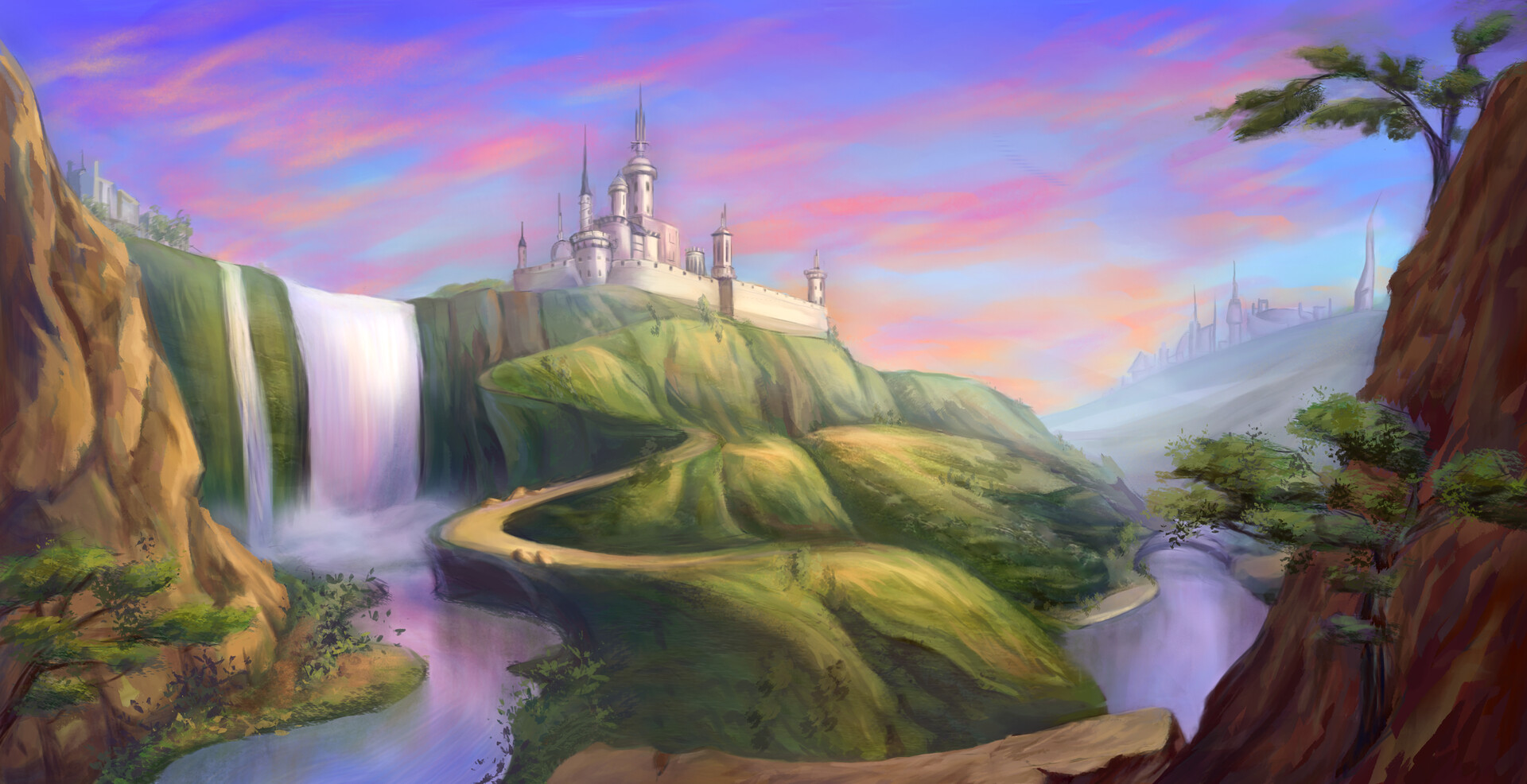 ArtStation - Green valley