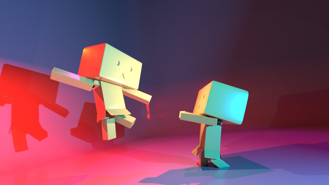 ArtStation - Danbo battle