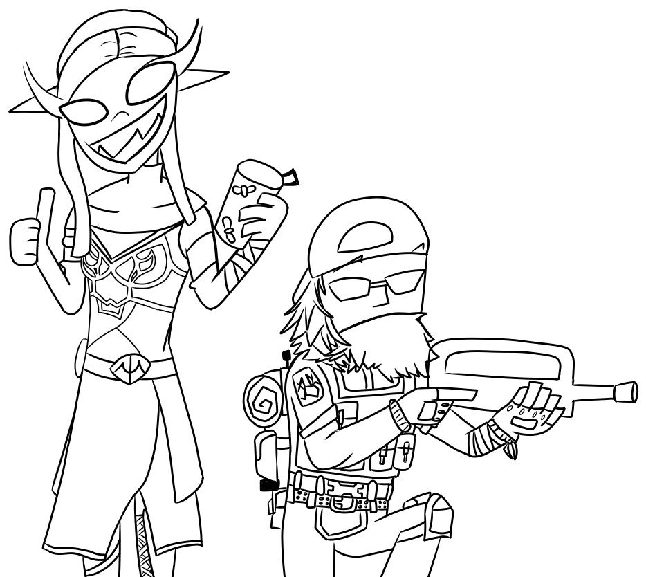 how to draw fortnite ember