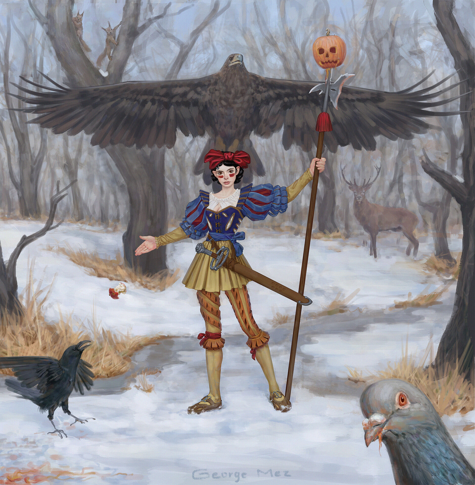 ArtStation - Snow White: Battle Angel