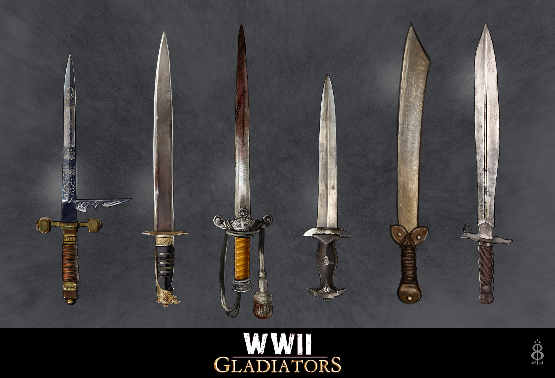ArtStation - WWII GLADIATORS - WEAPONS