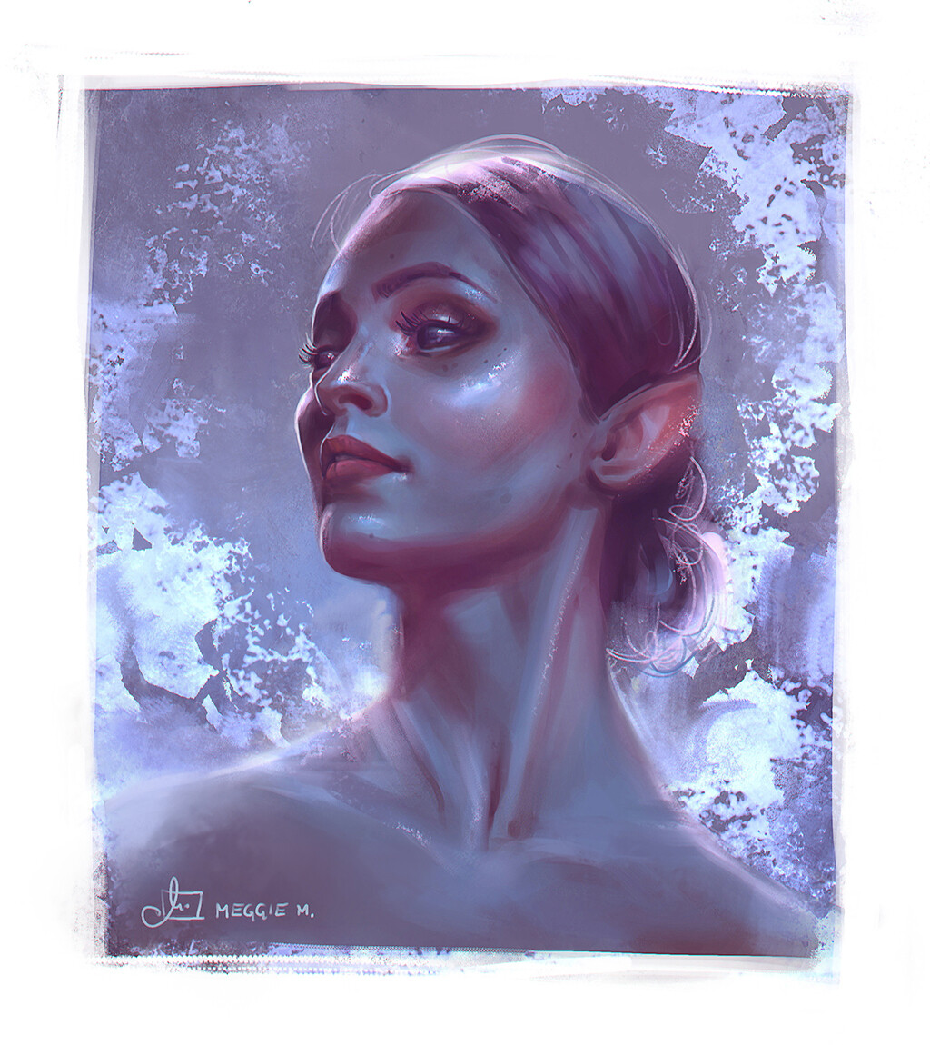 ArtStation - Winter elf