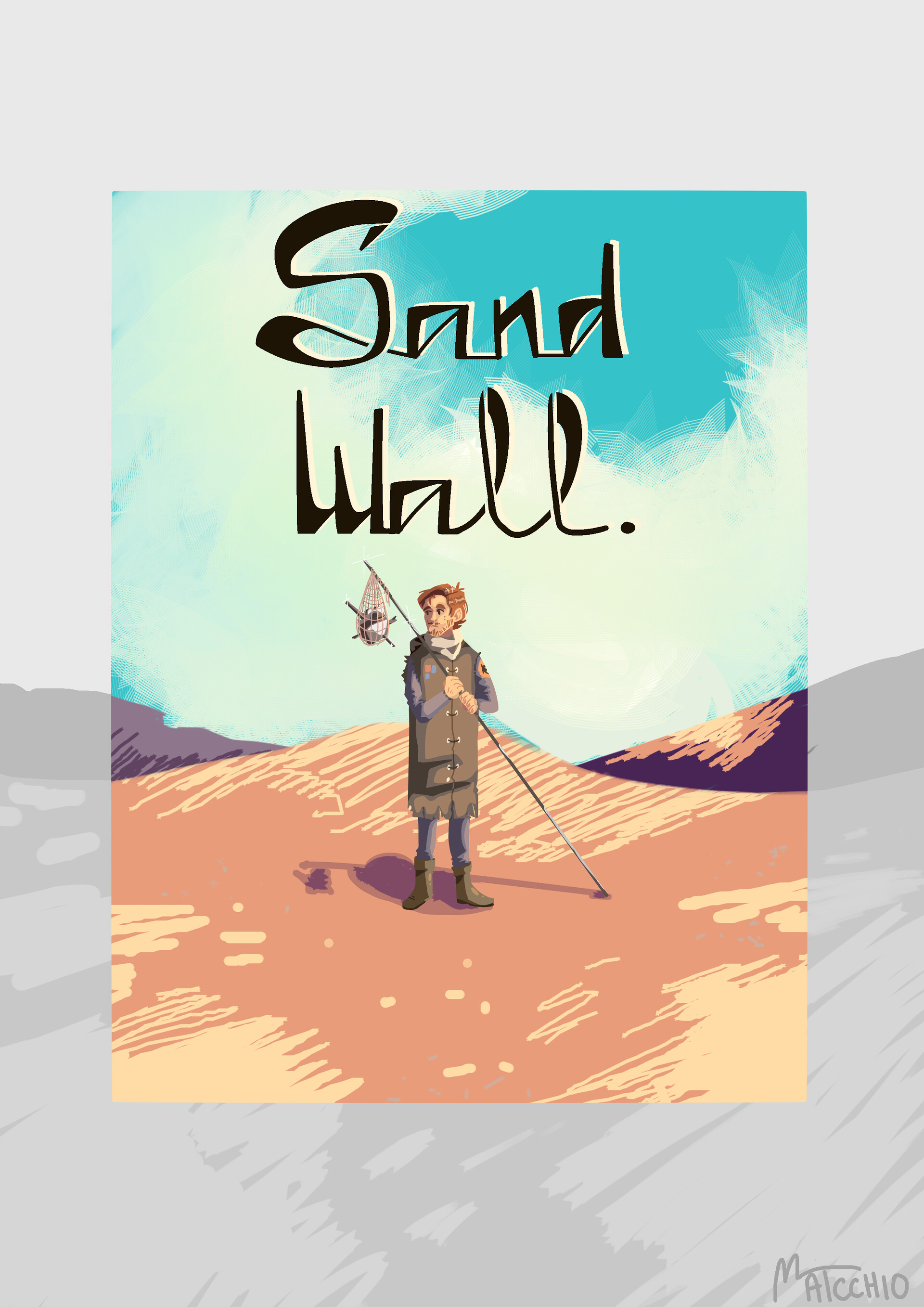ArtStation - SAND WALL