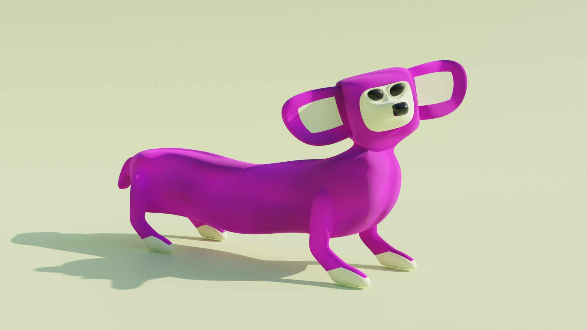 ArtStation - Purple doge!