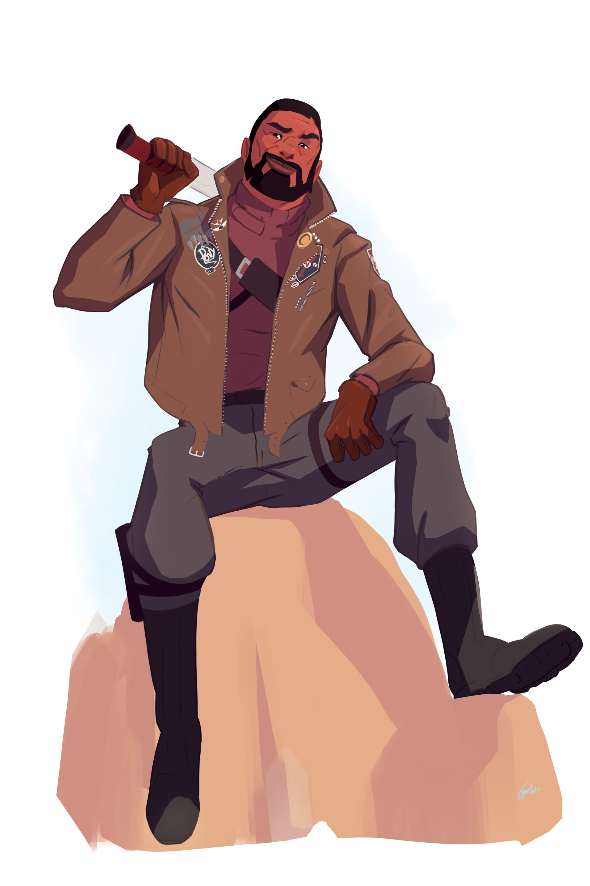 ArtStation - Deathloop Fan Art