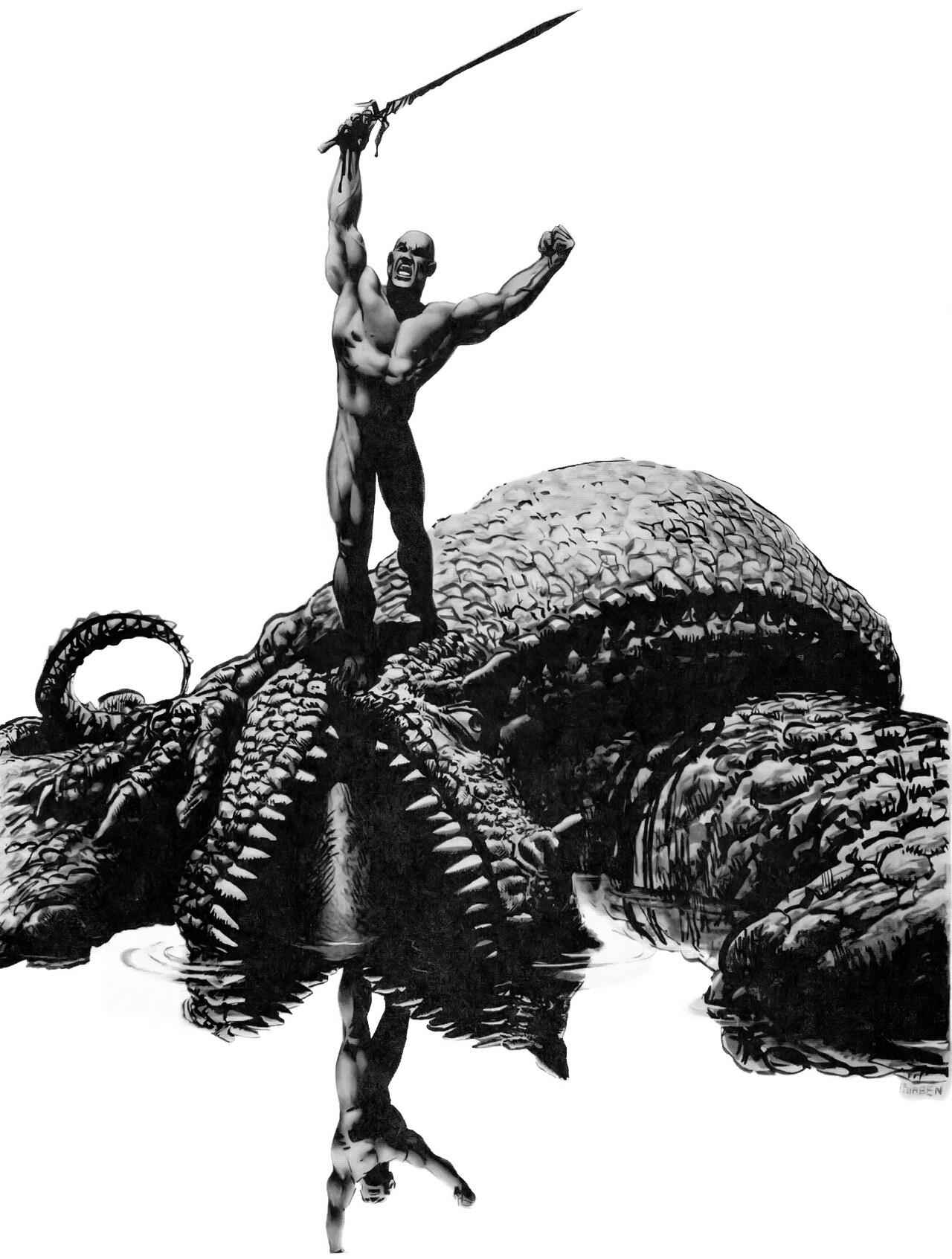 ArtStation - 1970 Den, Dragonslayer