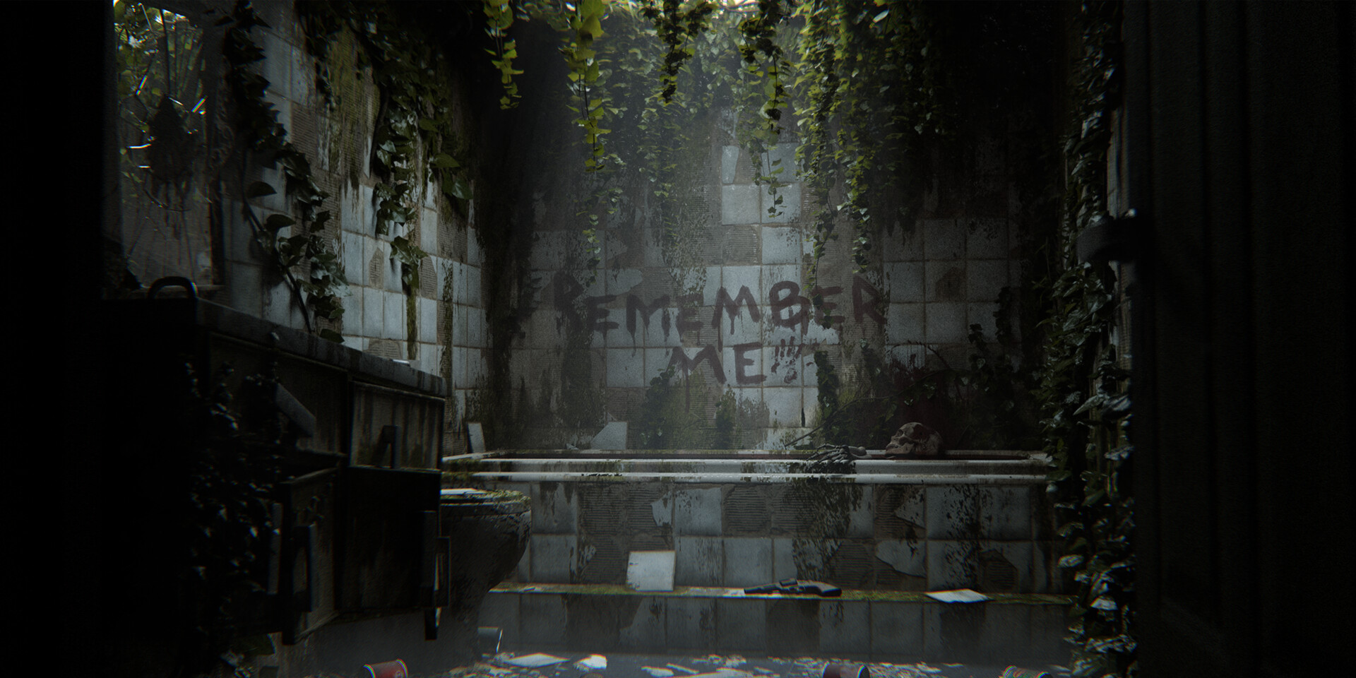 ArtStation - Post-apocalyptic bathroom concept