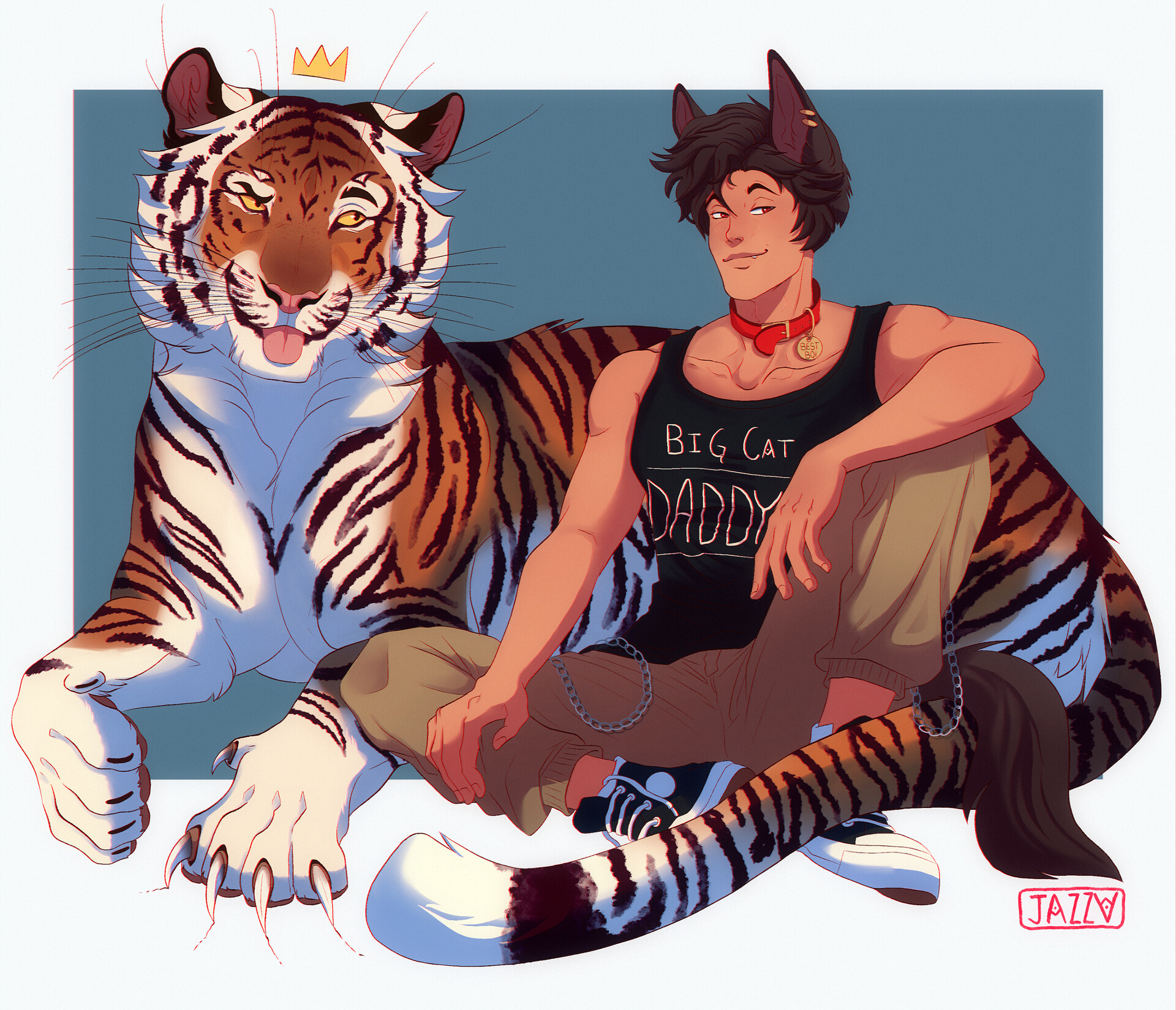 ArtStation - DTIYS: Big Cat Dad