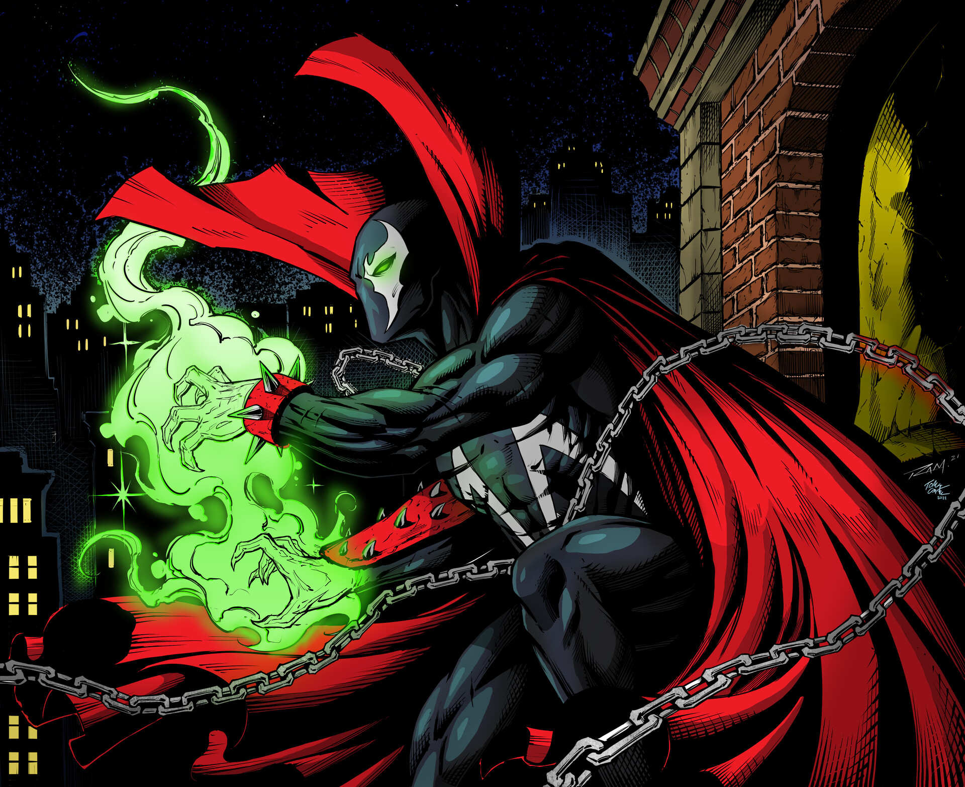 ArtStation - Spawn Illustration - Colours