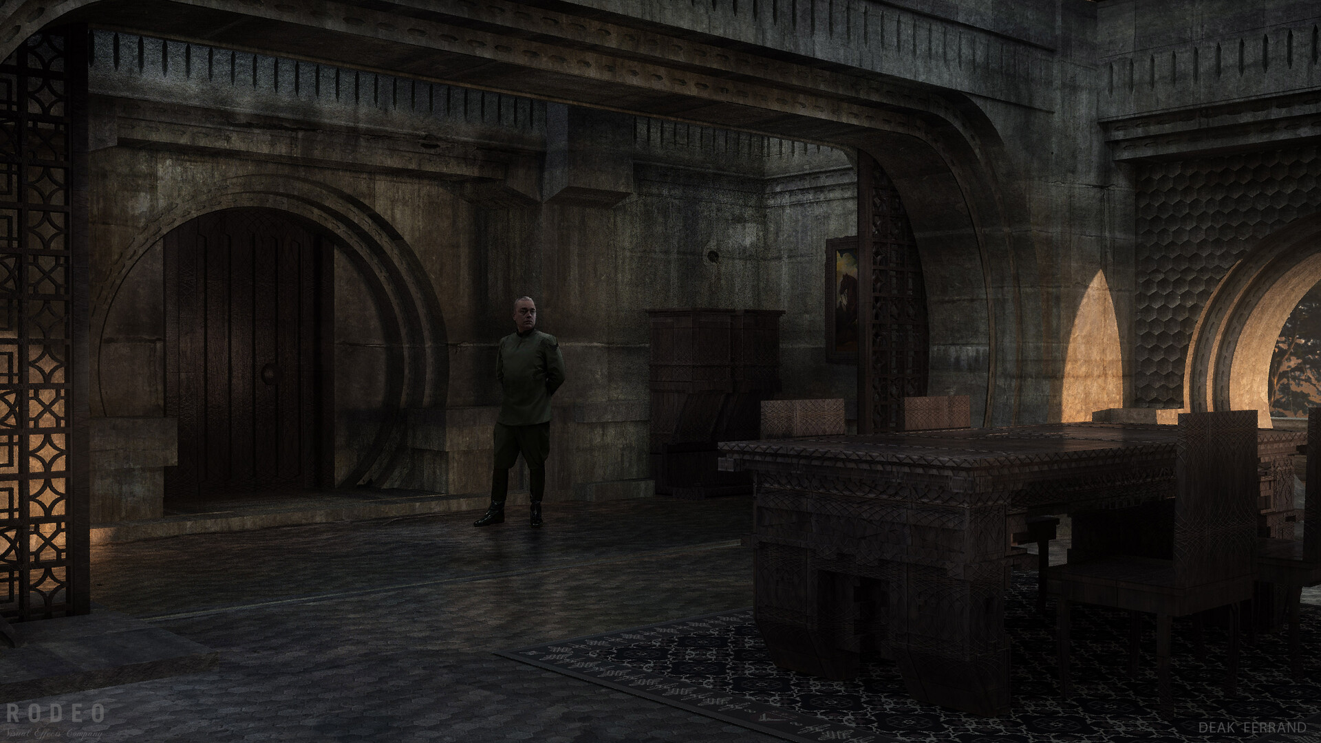 Rodeo FX Art Department - Dune - Caladan Palace