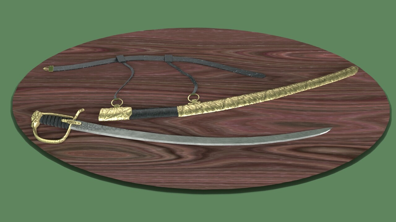 ArtStation - Nautical Sword